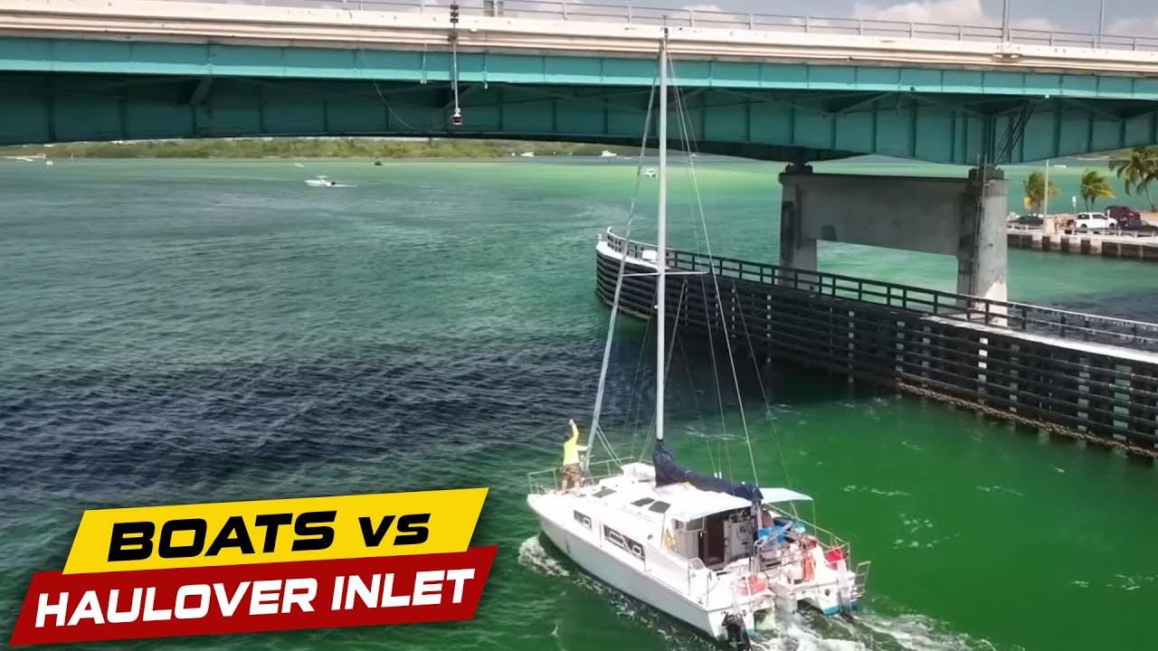 BOAT MAKES A BIG MISTAKE AND CRASHES INTO BRIDGE! | Boats vs Haulover ...