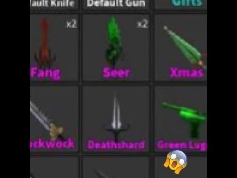 Biggest give away in murder mystery 2 roblox(roblox MM2) - YouTube