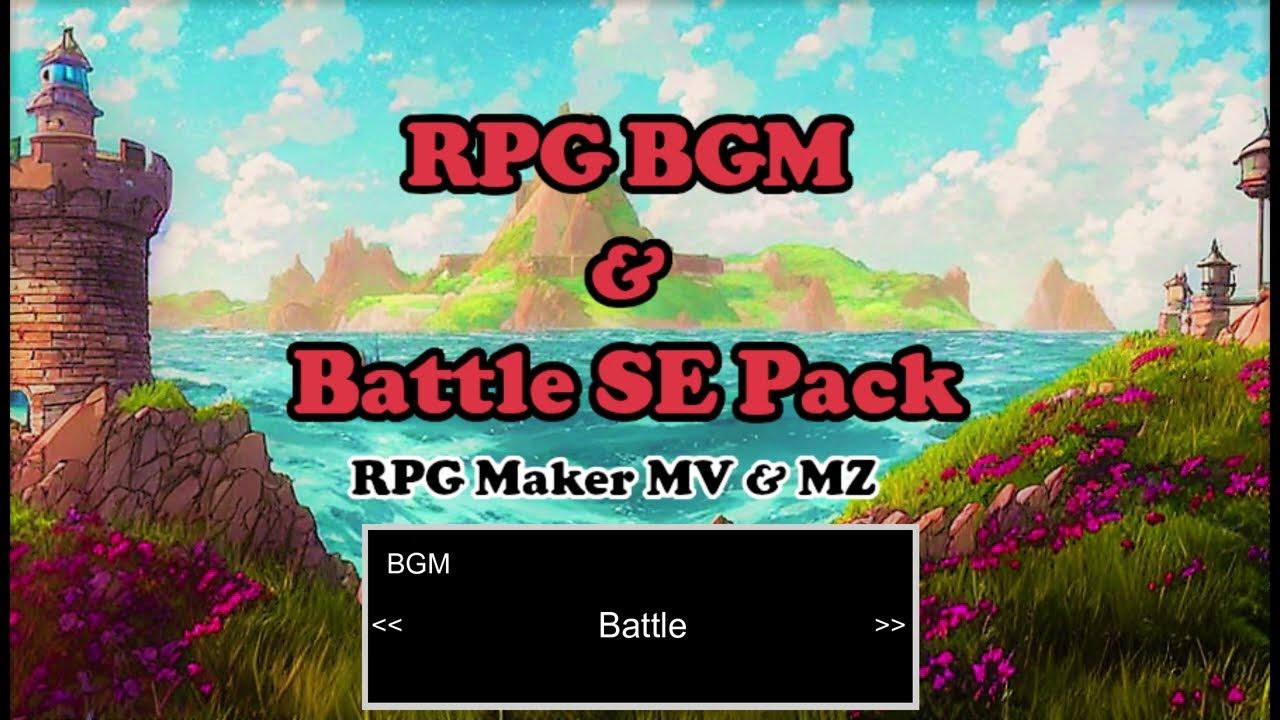 RPGツクールMV ・MZ 公式DLC ( RPG Maker MV・MZ official DLC ) - RPG BGM & Battle SE Pack - YouTube