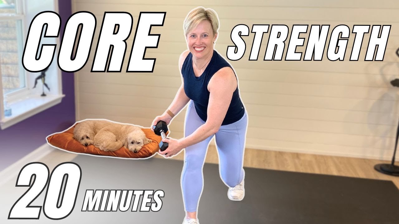 Core Strength - One Dumbbell - No repeats! - YouTube