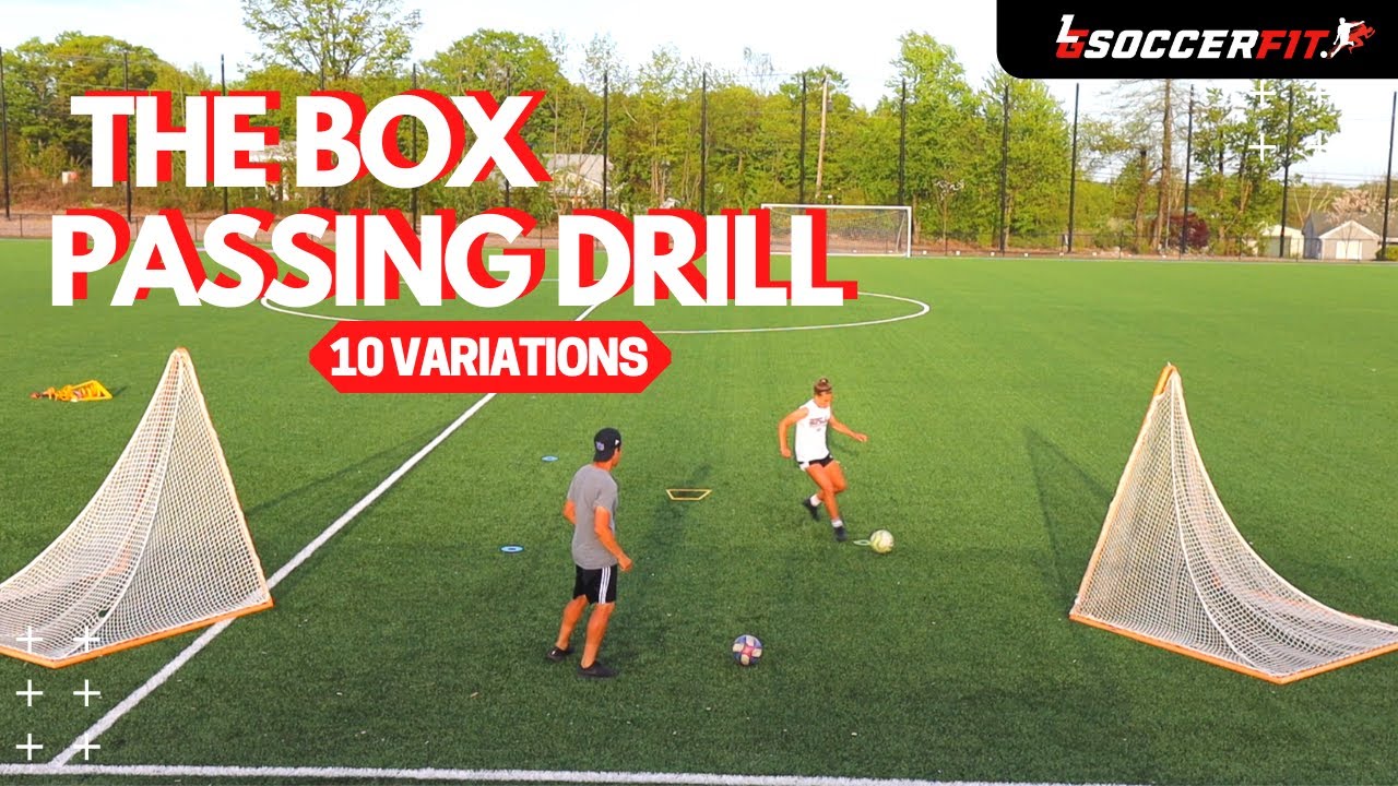 THE BOX PASSING SOCCER DRILL | 10 VARIATIONS! TREINO DE PASSES DE ...