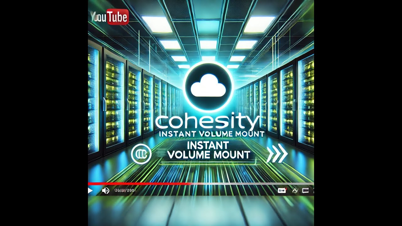 How to quickly use Cohesity instant volume mount #cohesity #demo - YouTube