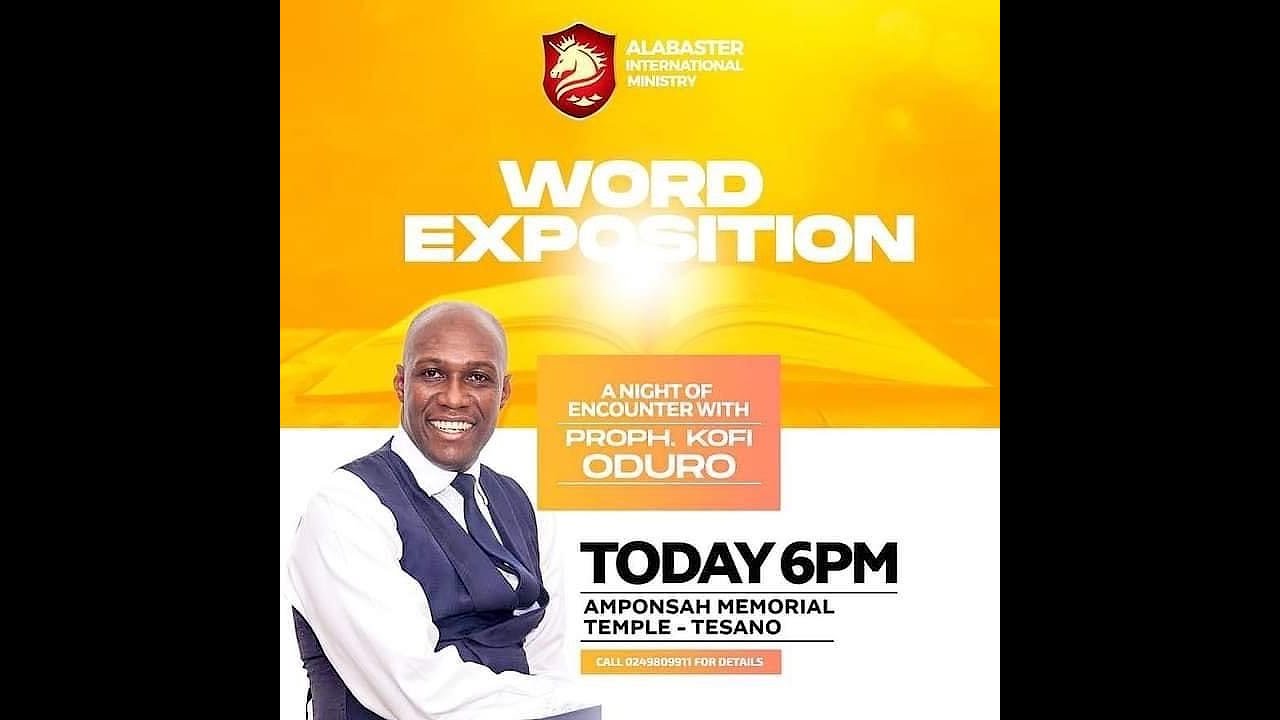 BIBLE STUDY WITH PROPHET DR. KOFI ODURO... - YouTube
