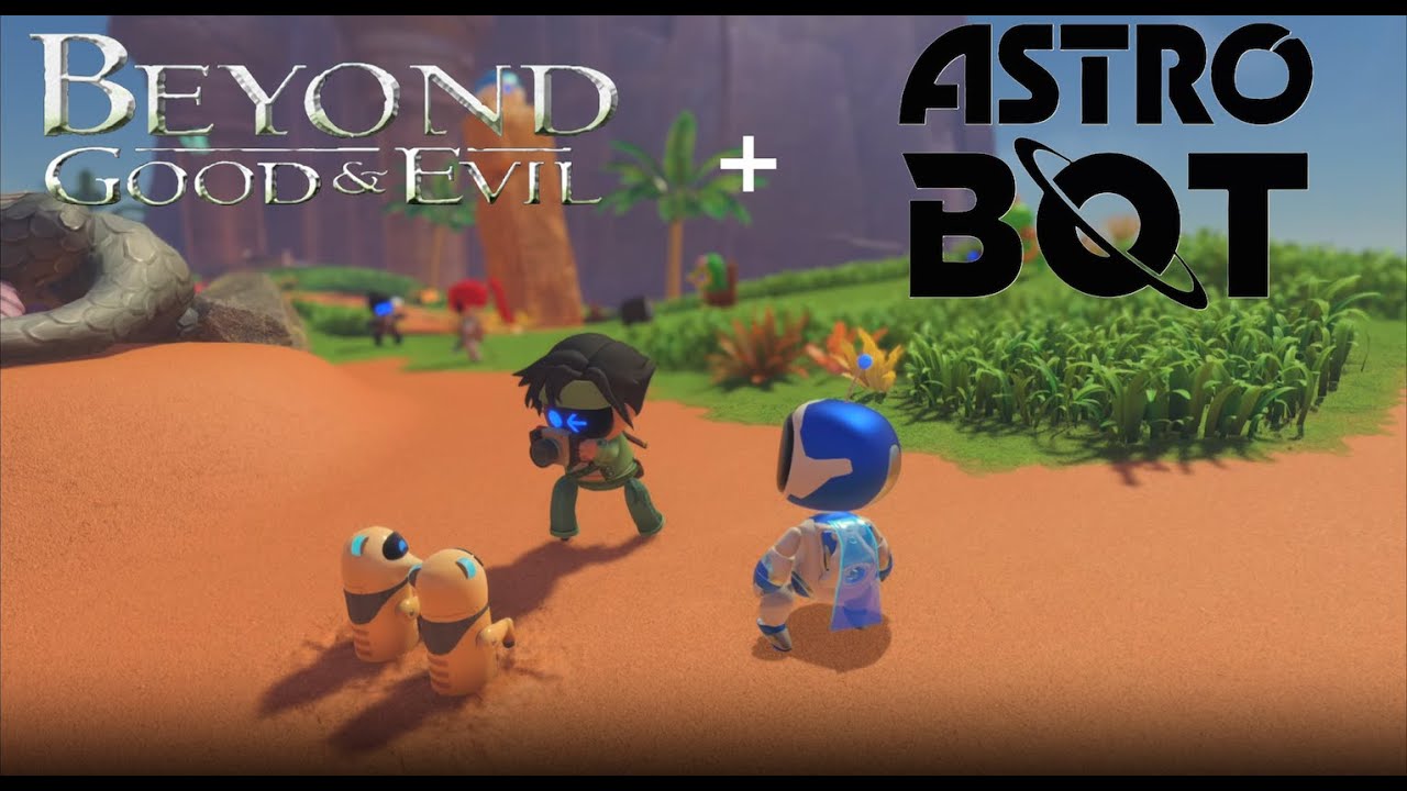 Astro Bot - Jade Bot (Beyond Good & Evil) - YouTube
