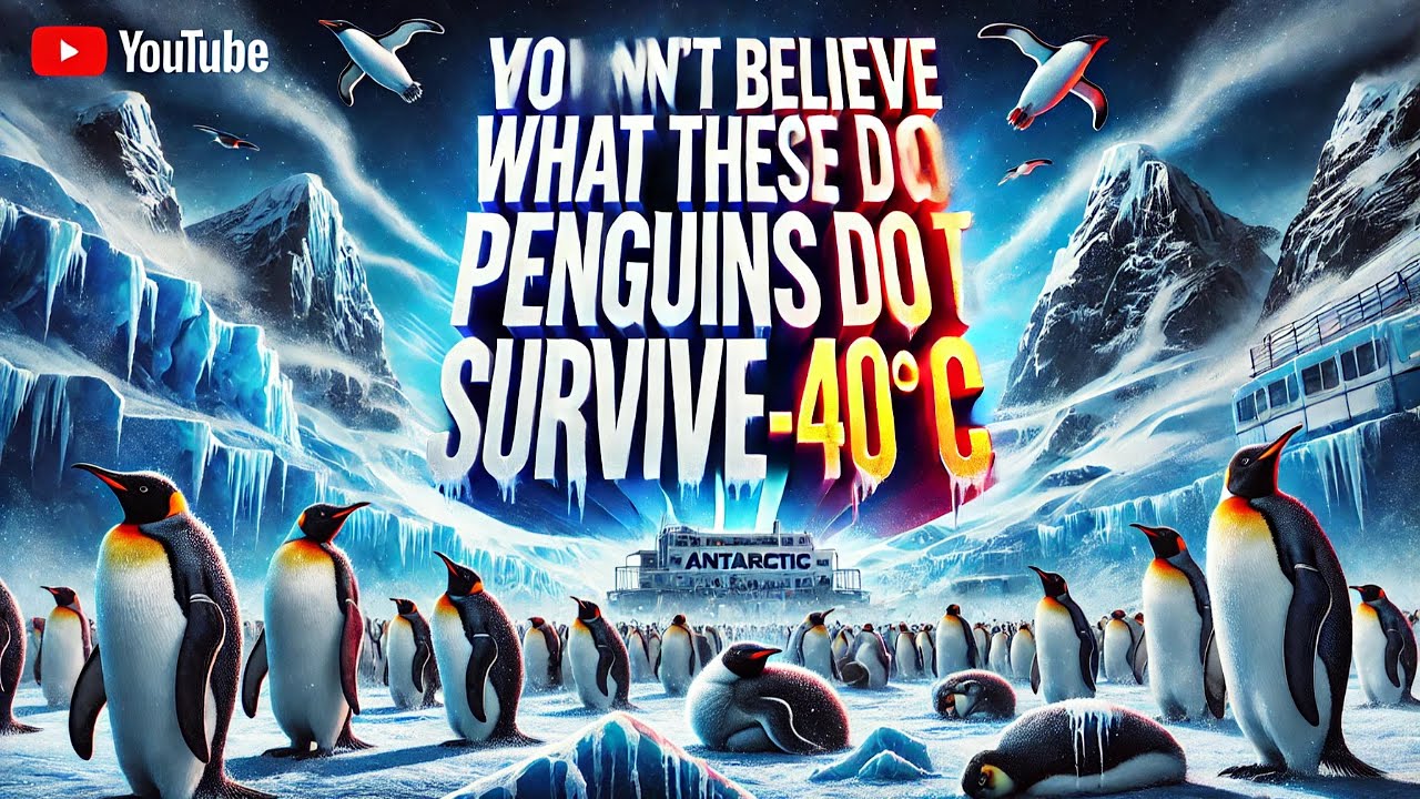"You Won't Believe What These Penguins Do to Survive -40°C!" - YouTube