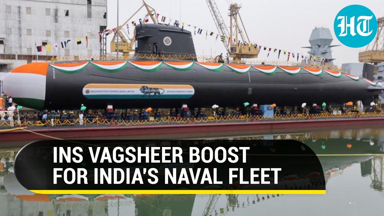 Scorpene Submarine INS Vagsheer under Project 75 launched; What it ...
