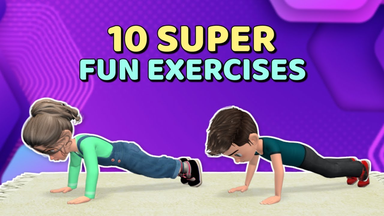 10 SUPER FUN BALANCE AND COORDINATION EXERCISES FOR KIDS - YouTube