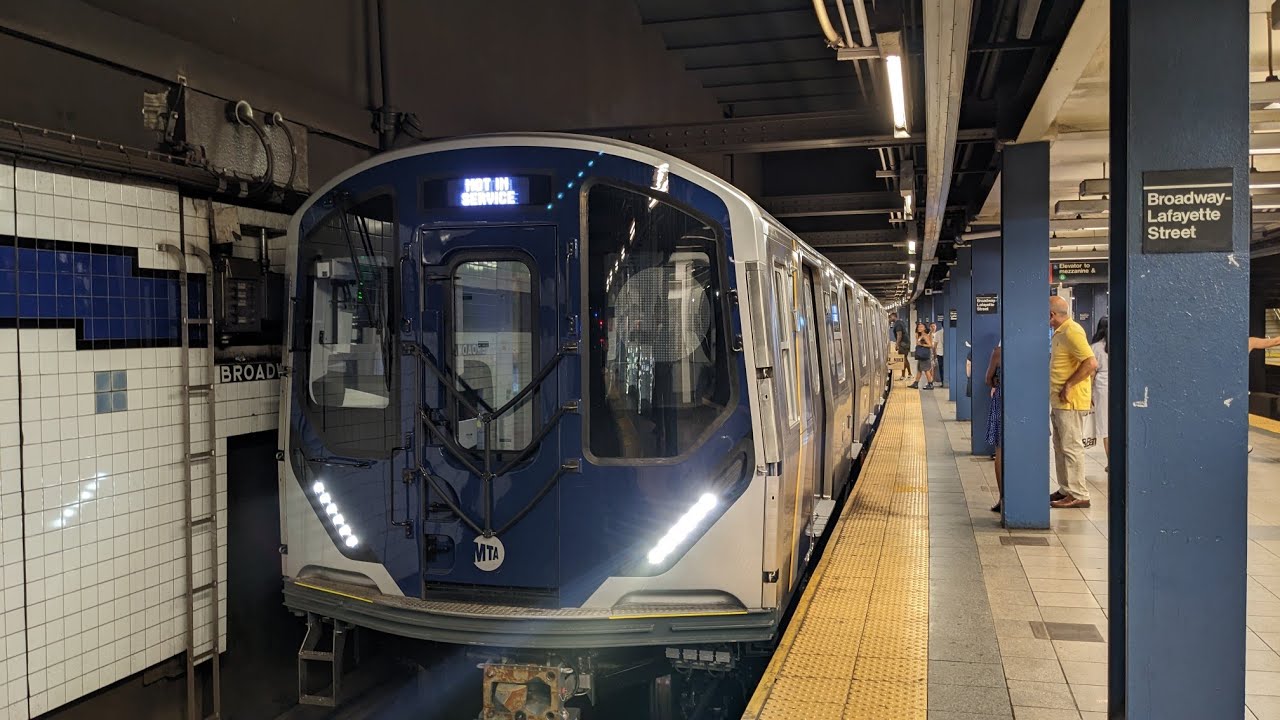 NYC Subway: A, C, D, F, N, R, R211T Test Train, Work Train, & Baseball ...