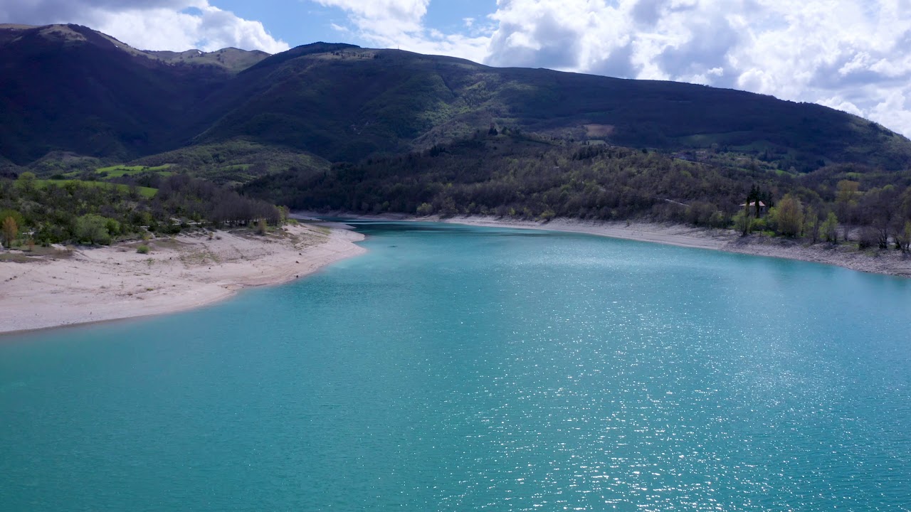 Lago di Fiastra - 4k drone footage - Fiastra (MC) - YouTube