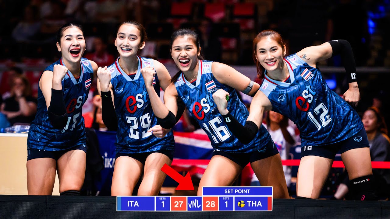 NEVER Underestimate Volleyball Team Thailand - HERE'S WHY !!! - YouTube
