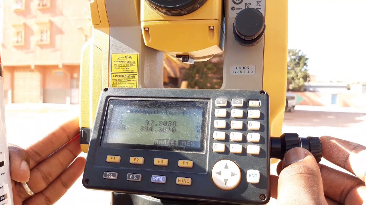 Comment orienter l'appareil topographique (Topcon) et Station libre ...