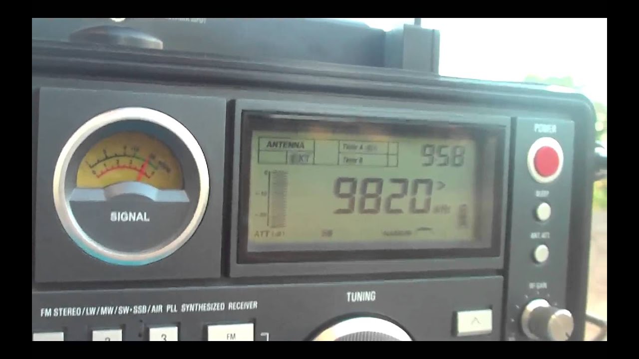 9820 khz Radio 9 de Julio , São Paulo , Brazil - YouTube