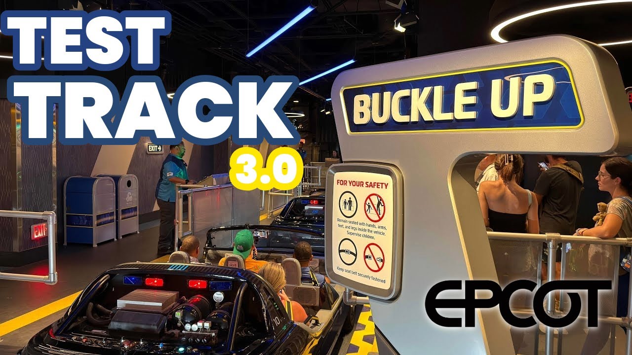 Test Track 3.0 (Epcot) - Full Queue, Ride, and Postshow Experience ...