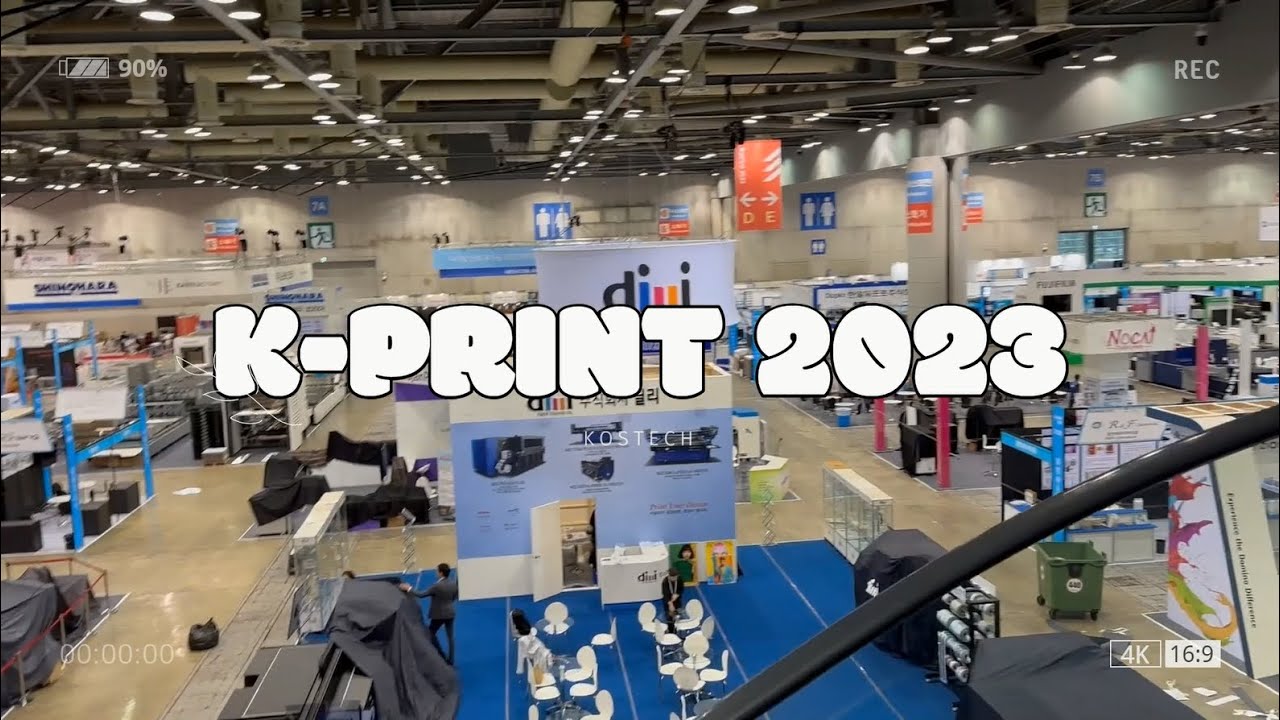 K-PRINT 2023 생생 현장! MUTOH&GRAPHTEC [코스테크/KOSTECH] - YouTube
