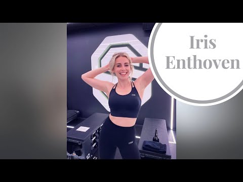 Iris Enthoven doet een sexy workout!