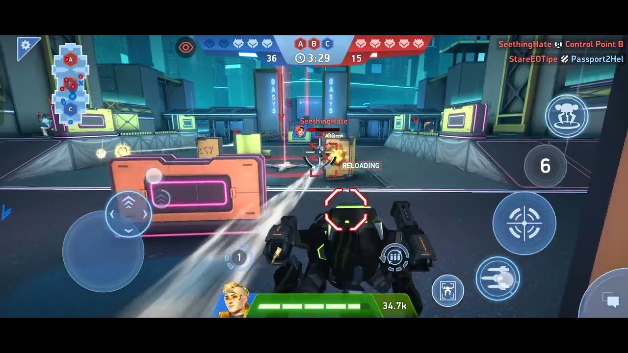 Mech arena gameplay - YouTube