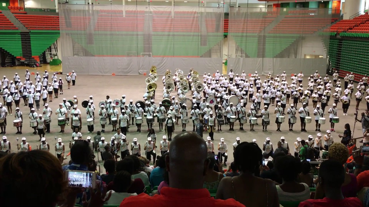 FAMU high school band camp percussion feature 2017 - YouTube