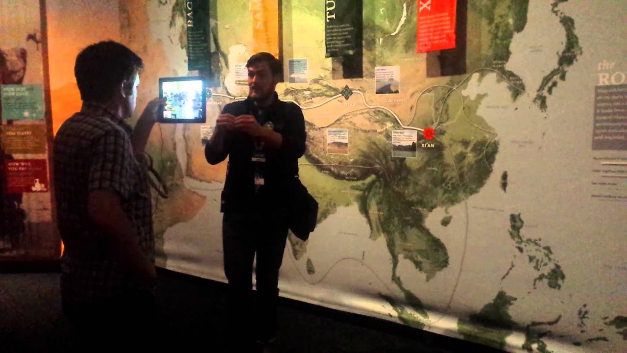 Natural History Museum - Virtual Field Trip - Silk Road - Map of the ...