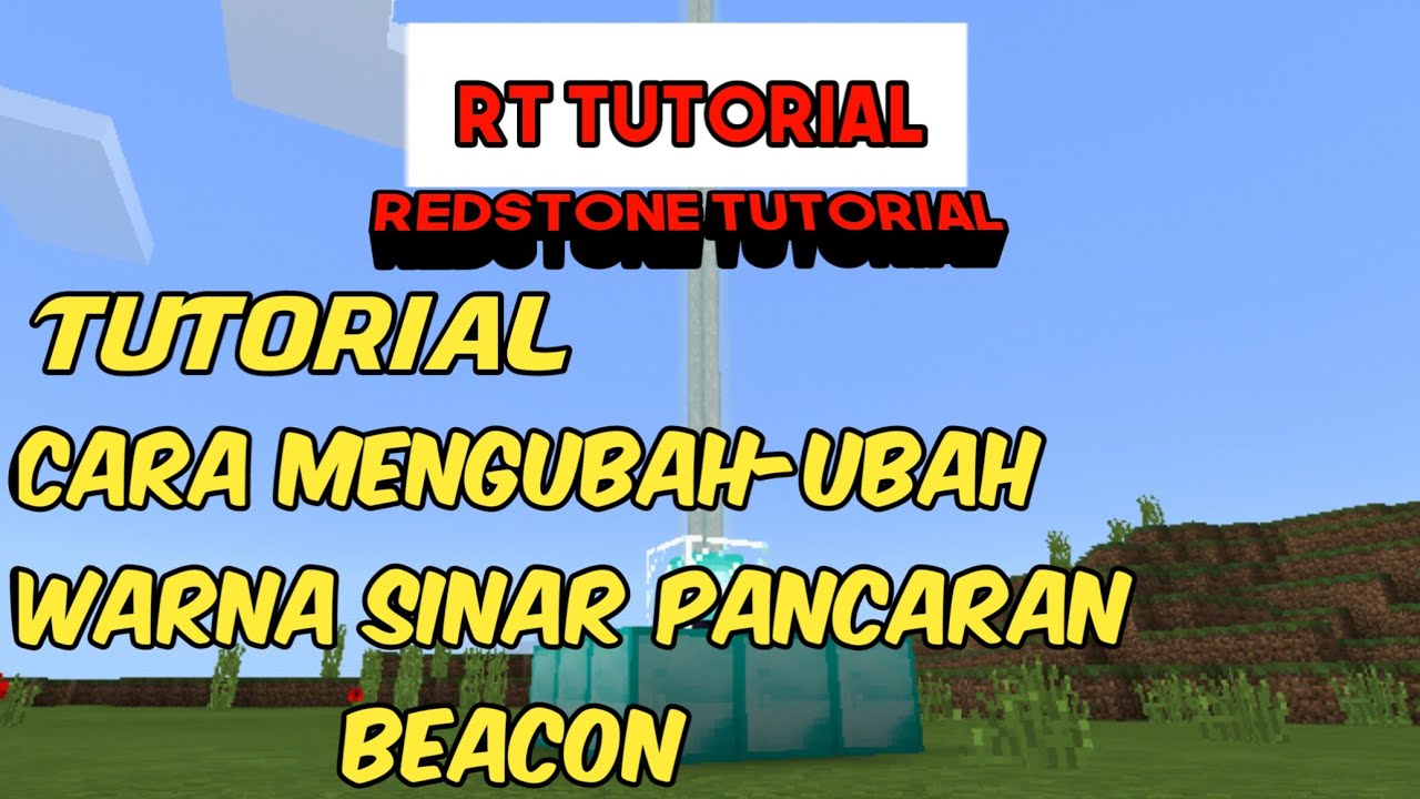 Cara mengubah ubah warna warna sinar pancaran pada beacon| RT Tutorial ...