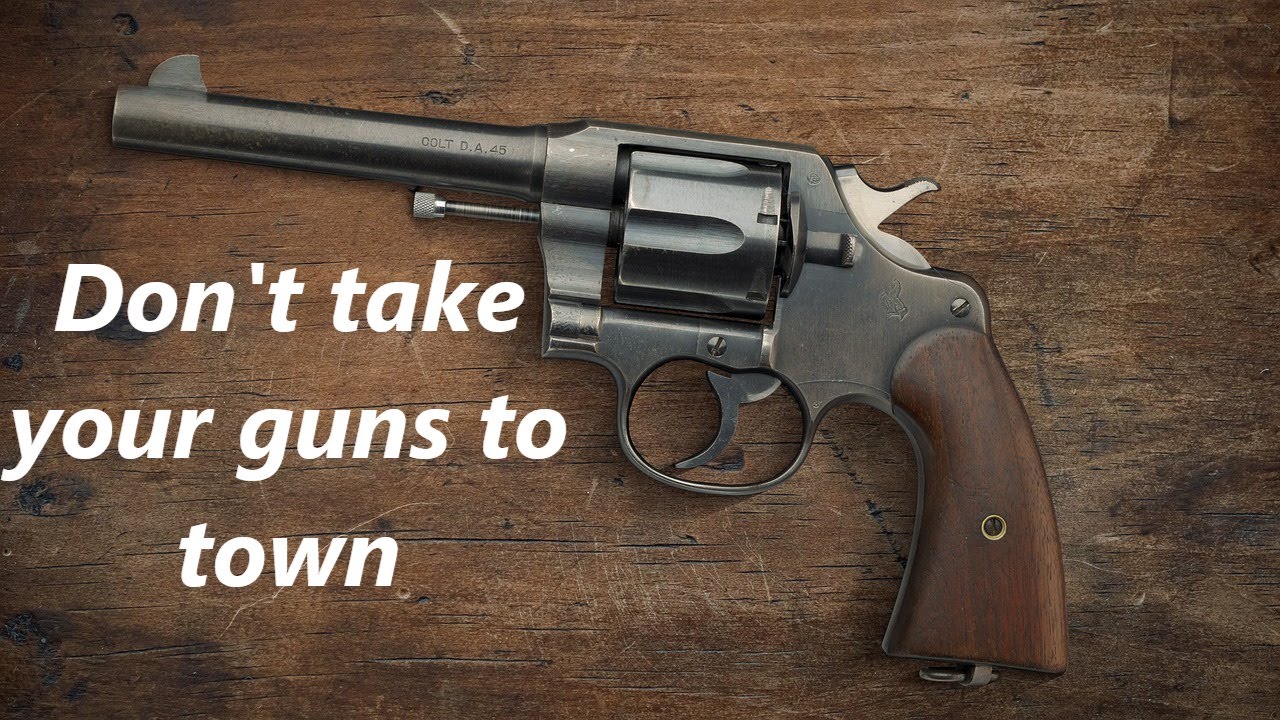 Johnny Cash - Don't Take Your Guns To Town (with lyrics) - YouTube