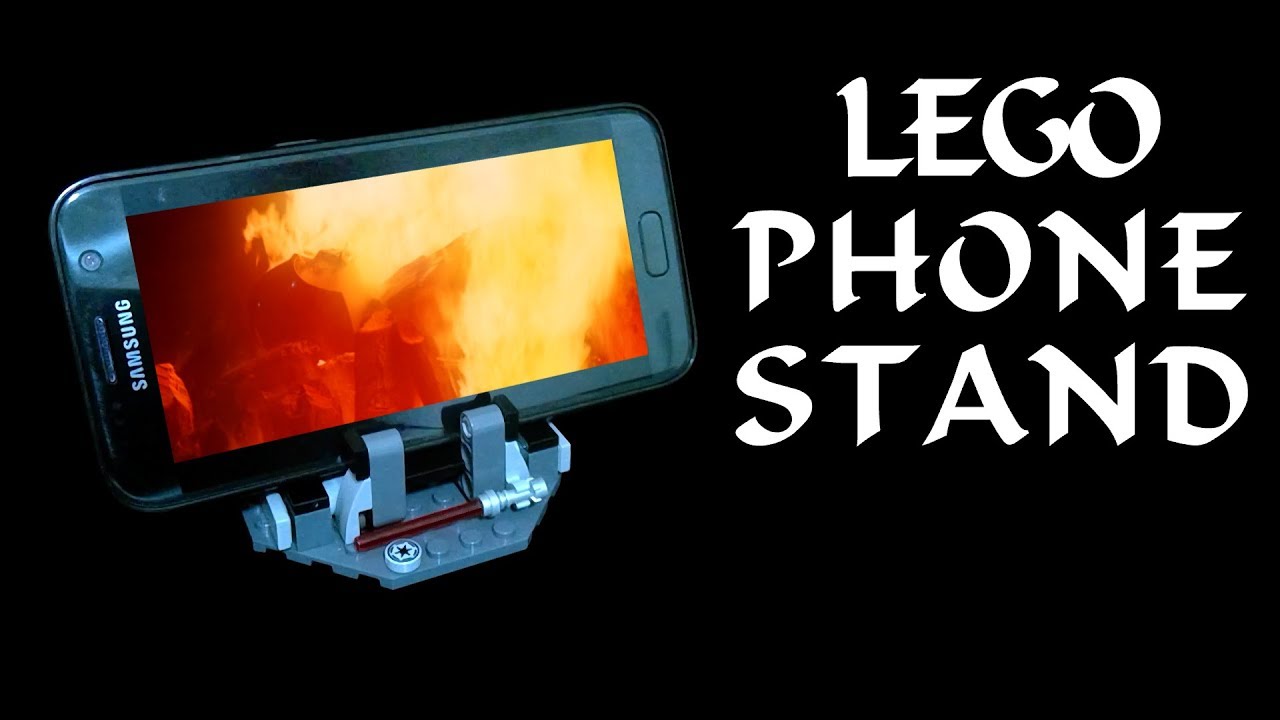 LEGO Phone Stand! | Custom LEGO Creation - YouTube