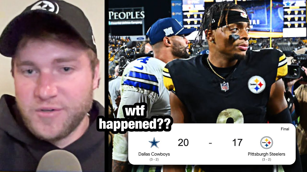 Pittsburgh Steelers x Dallas Cowboys SNF Postgame Report.. - YouTube