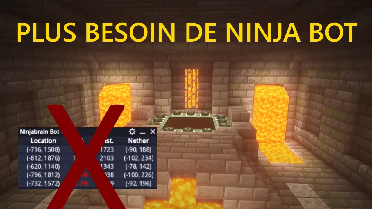 MINECRAFT STRONGHOLD TRIANGULATION : nouvelle technique ultra précise ...