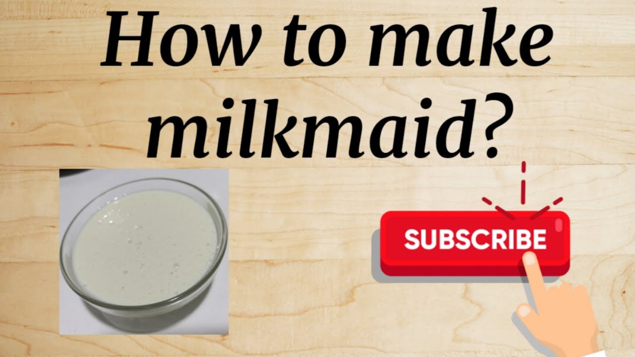 HOW TO MAKE MILKMAID | Only 4 ingredients | Market style | Must Watch ...
