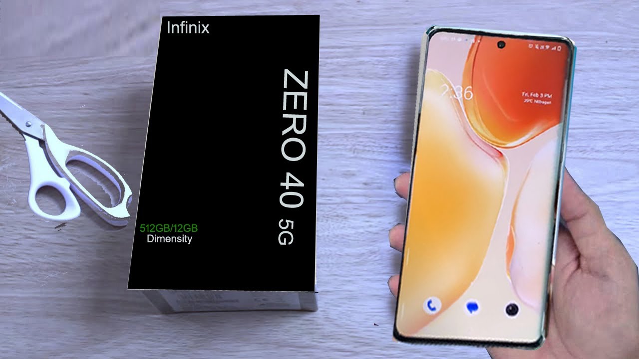 Infinix Zero 40 Unboxing & First Look - YouTube