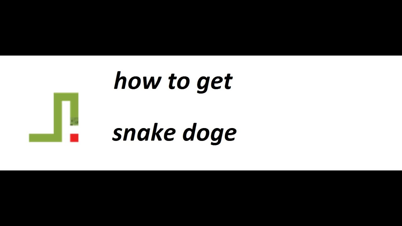 Find The Doge Heads 2 - Snake Doge - YouTube