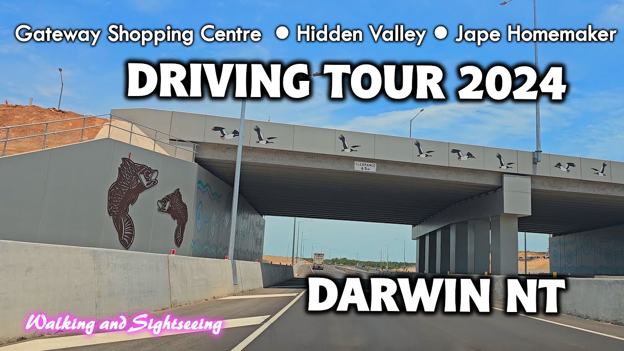 DARWIN NT 🇦🇺 DRIVING TOUR 2024 | GATEWAY | HIDDEN VALLEY SPORTS COMPLEX ...