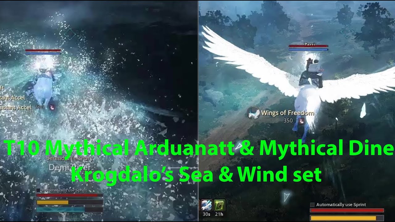 BDO T10 Arduanatt & Dine Krogdalo’s Horse Gear Sea & Wind set - YouTube
