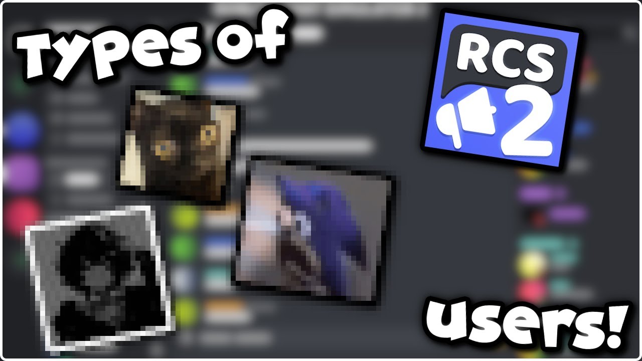 TYPES OF RCS2 USERS! (Roblox Chat Simulator 2) - YouTube