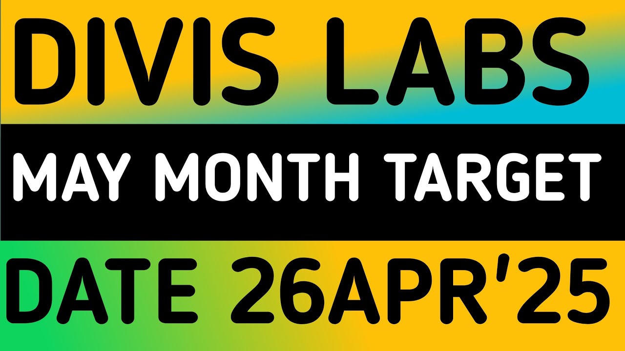 DIVIS LABORATORIES STOCK LATEST NEWS 26APR'25/DIVIS LABS SHARE LATEST ...