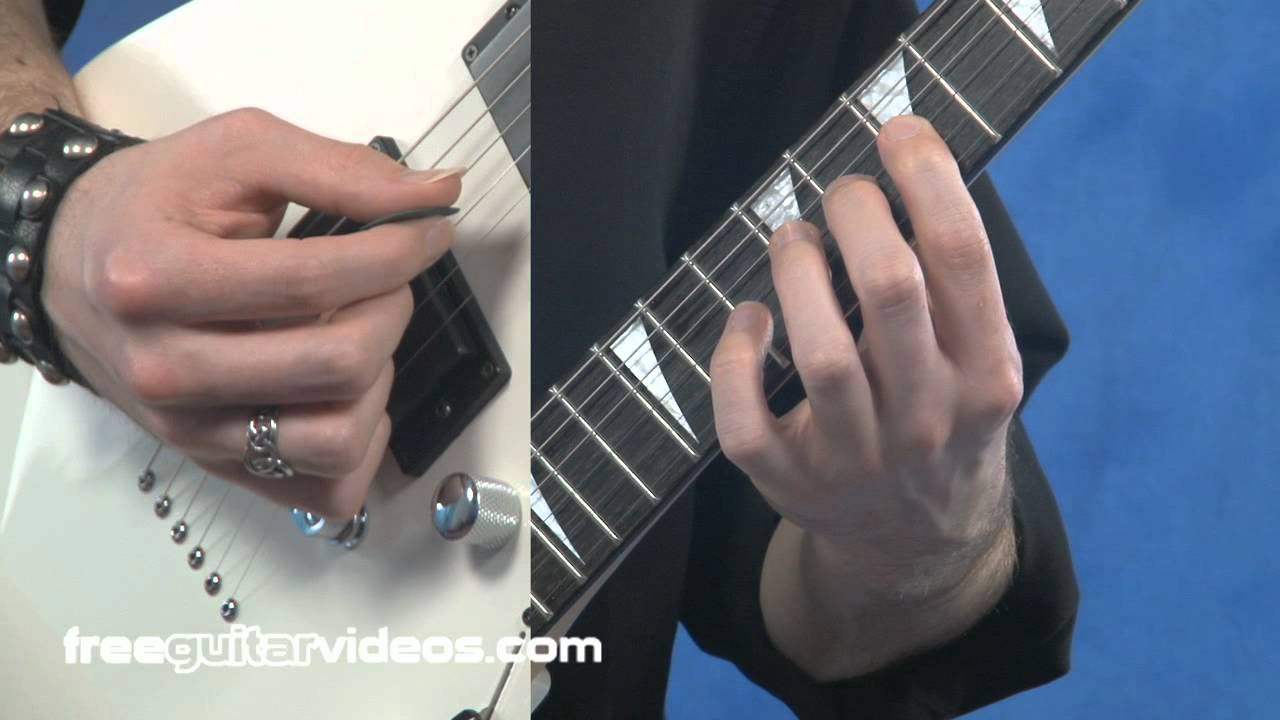 Speed Bursts Guitar Lesson - YouTube