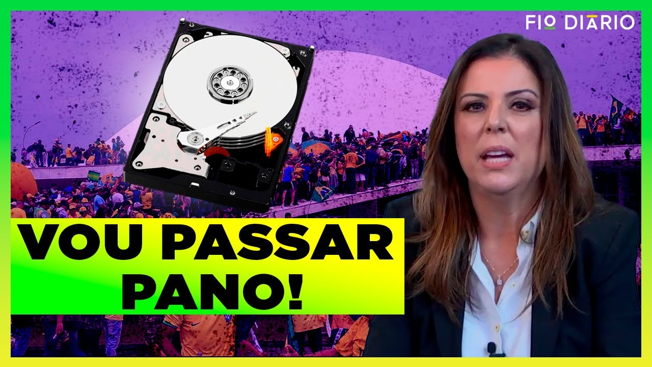 ELAINE KELLER PARABENIZA POR APAGAREM IMAGENS DO 8 DE JANEIRO - YouTube
