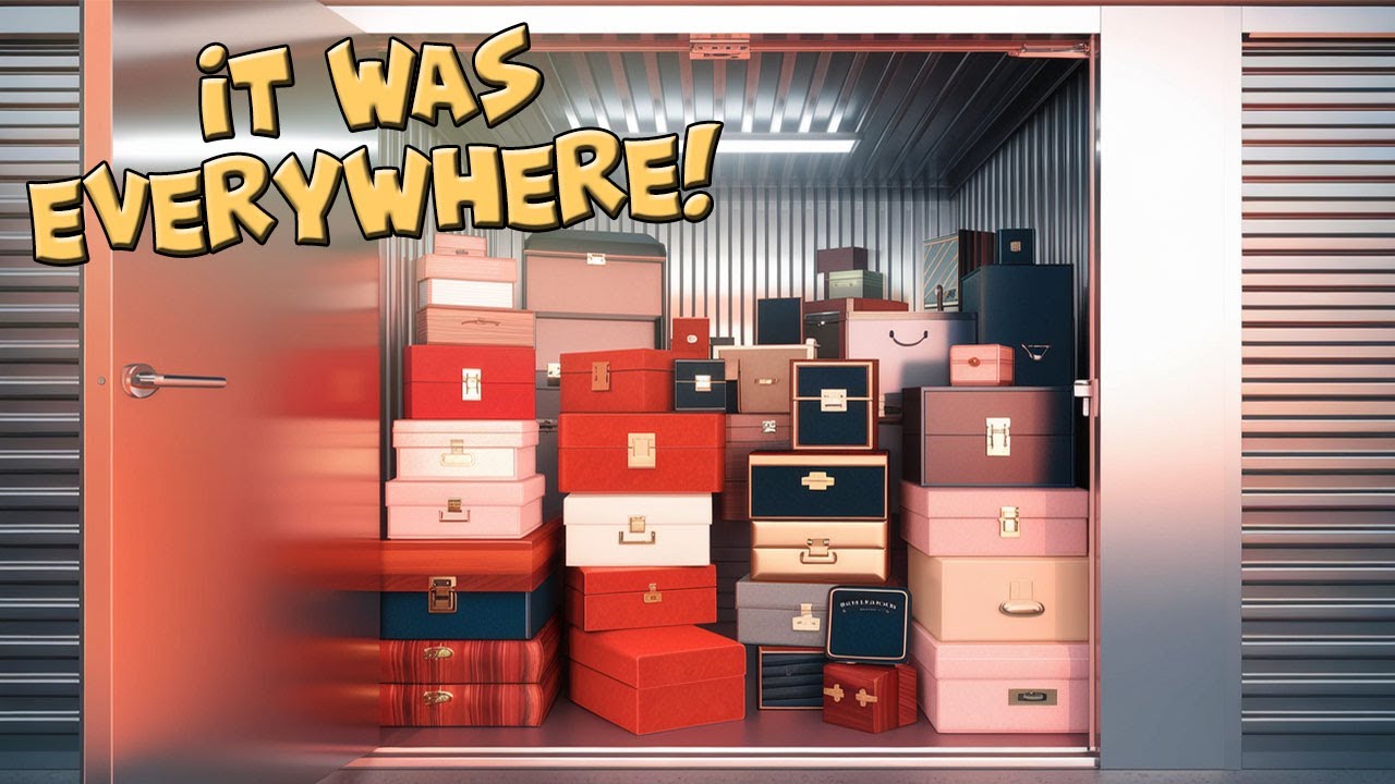 DEADBEAT HUSBAND LEFT A HOARD OF JEWELRY IN ABANDONED STORAGE UNIT ...