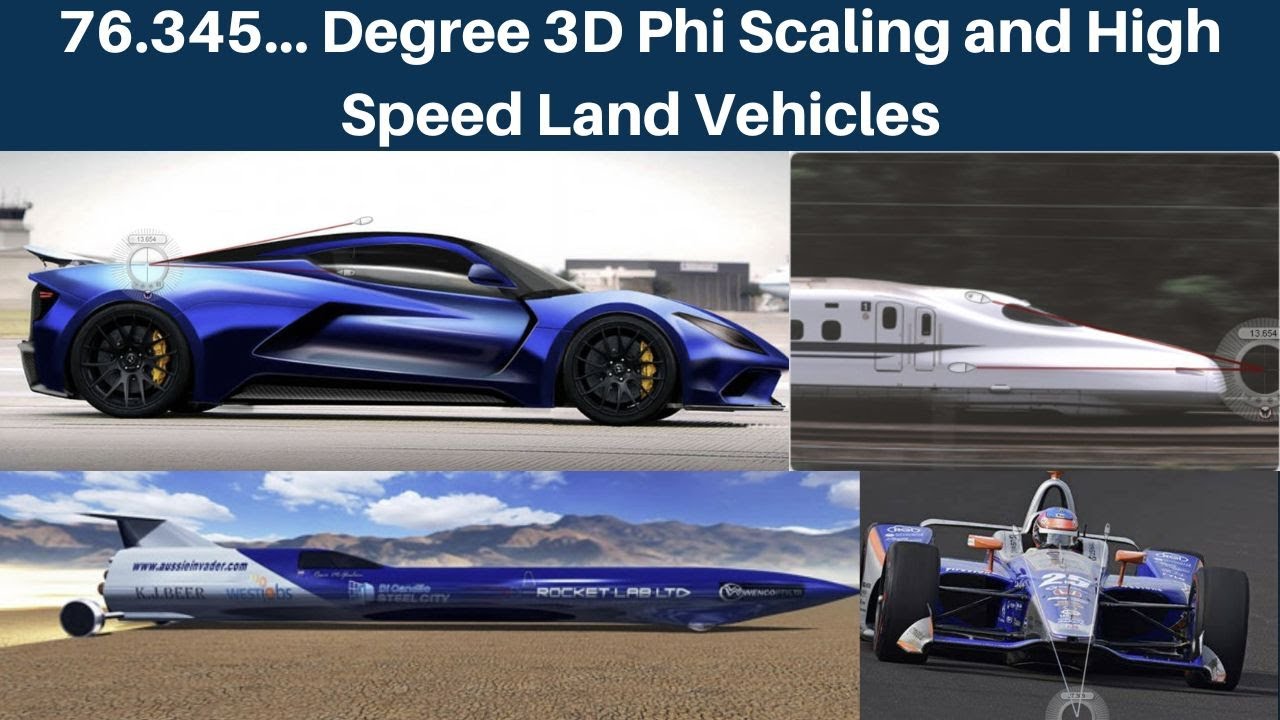 76.345 Degree 3D Phi Scaling In High Speed Land Vehicles - YouTube