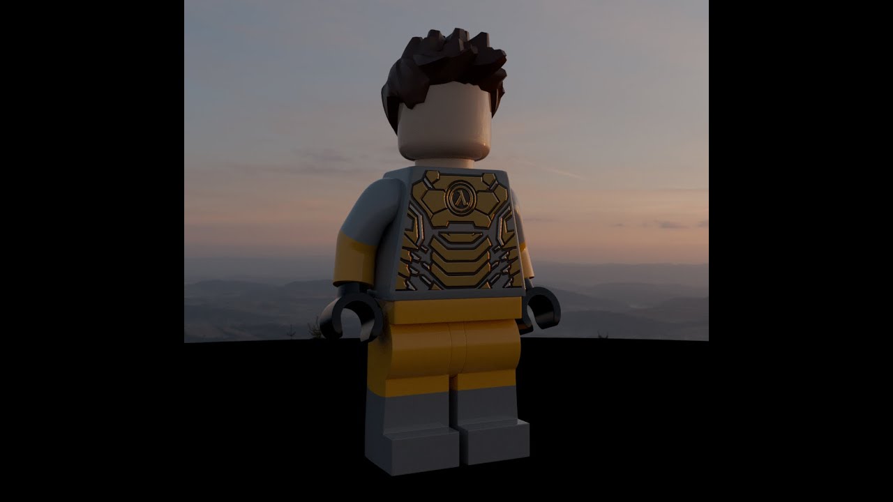 Blender_lego_minifigure_Texture - YouTube
