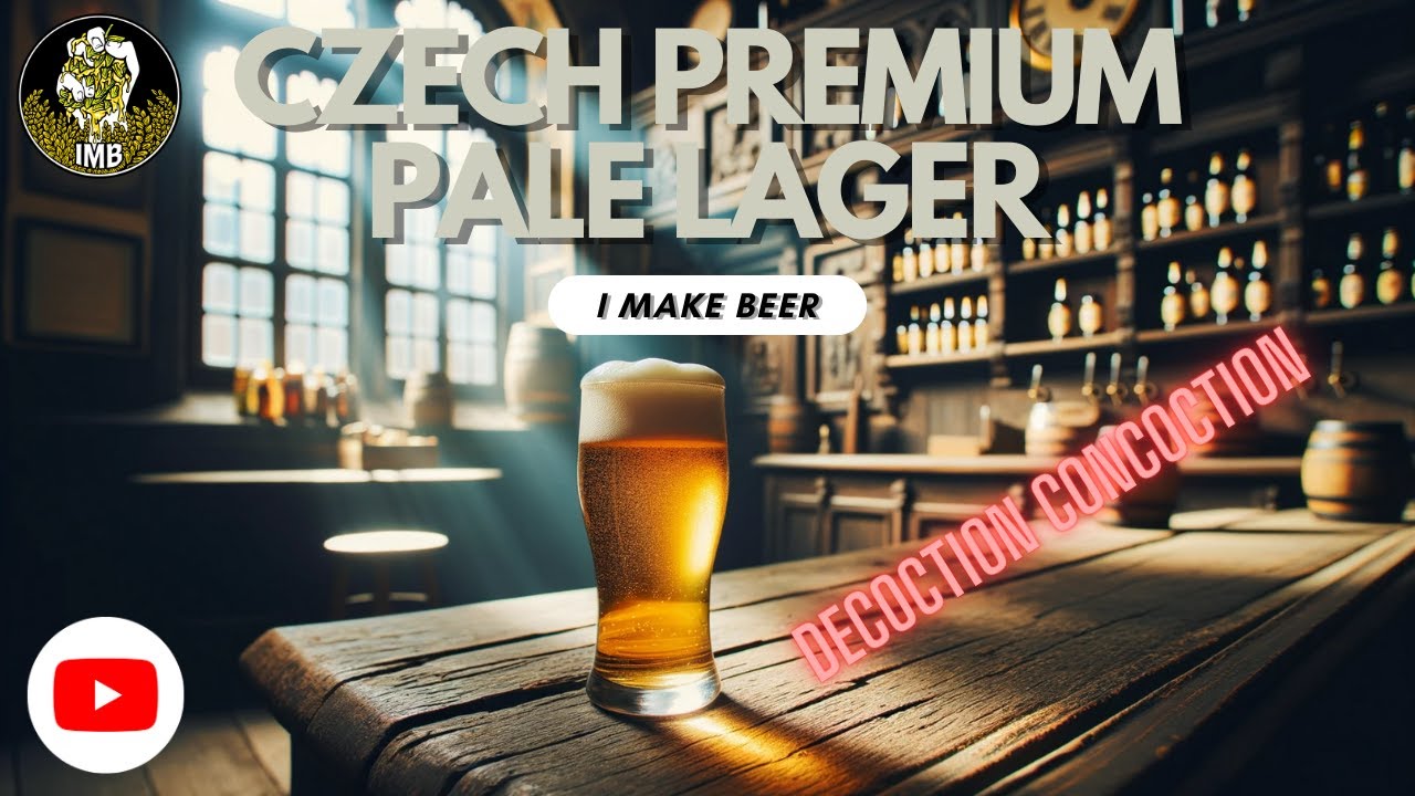 Czech Decoction Concoction Premium Pale Lager - YouTube