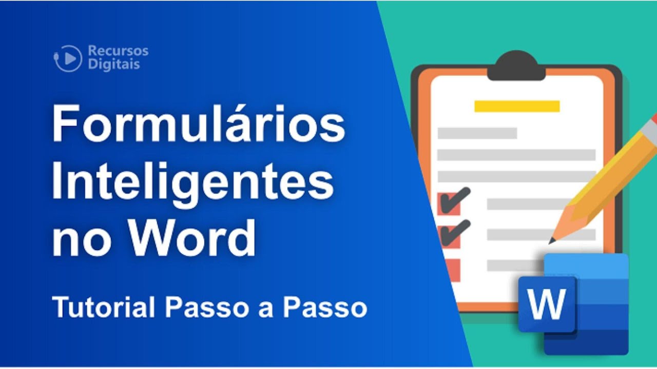 Criação de Formulários no Word: Simples, Rápido e Eficiente - YouTube