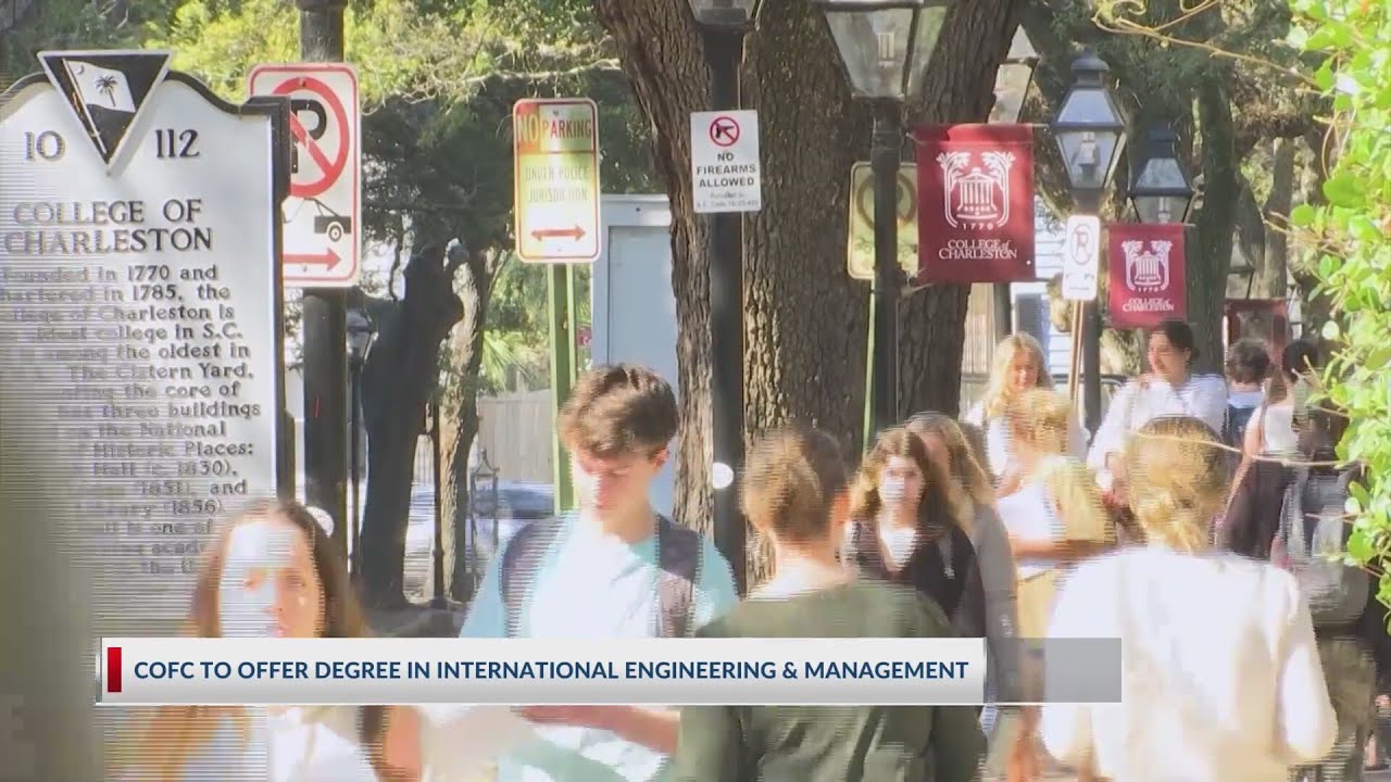 CofC to offer new degree track for students - YouTube
