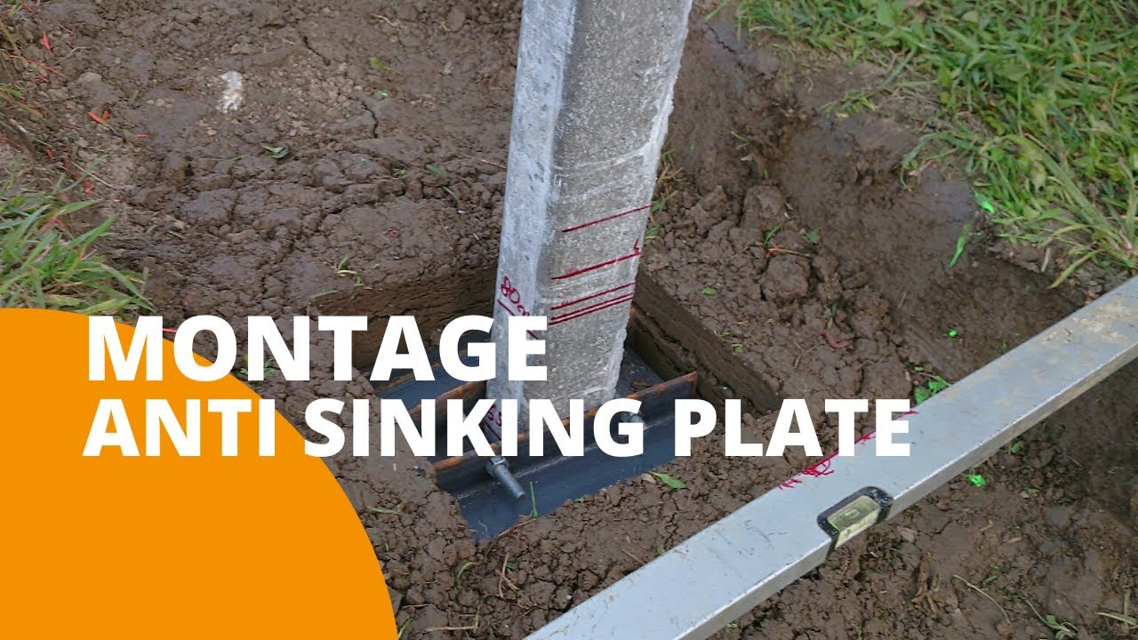 Anti Sinking Plate Montage Explanation- FRUITSECURITY HOLLAND - YouTube