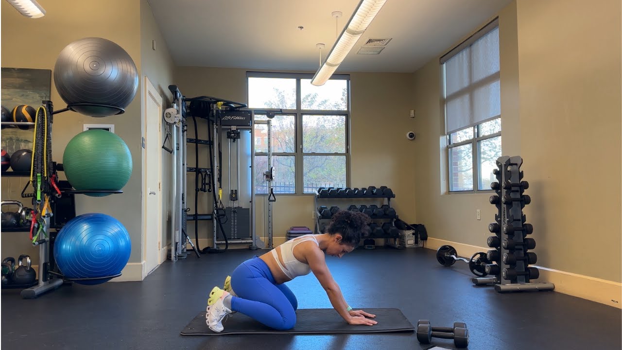 Quadruped Rocking exercise demo - YouTube