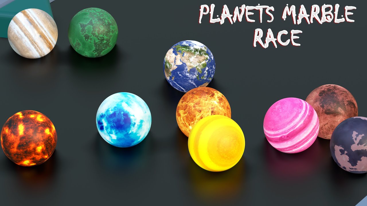 Planets Marble Race - Season 3 - YouTube