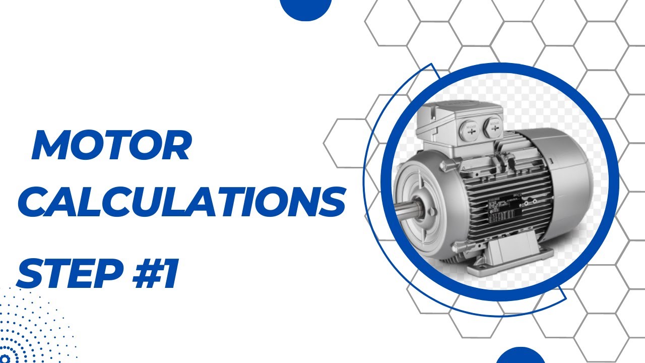Step #1of 6 on how to prepare for motor calculations on your Journeyman ...