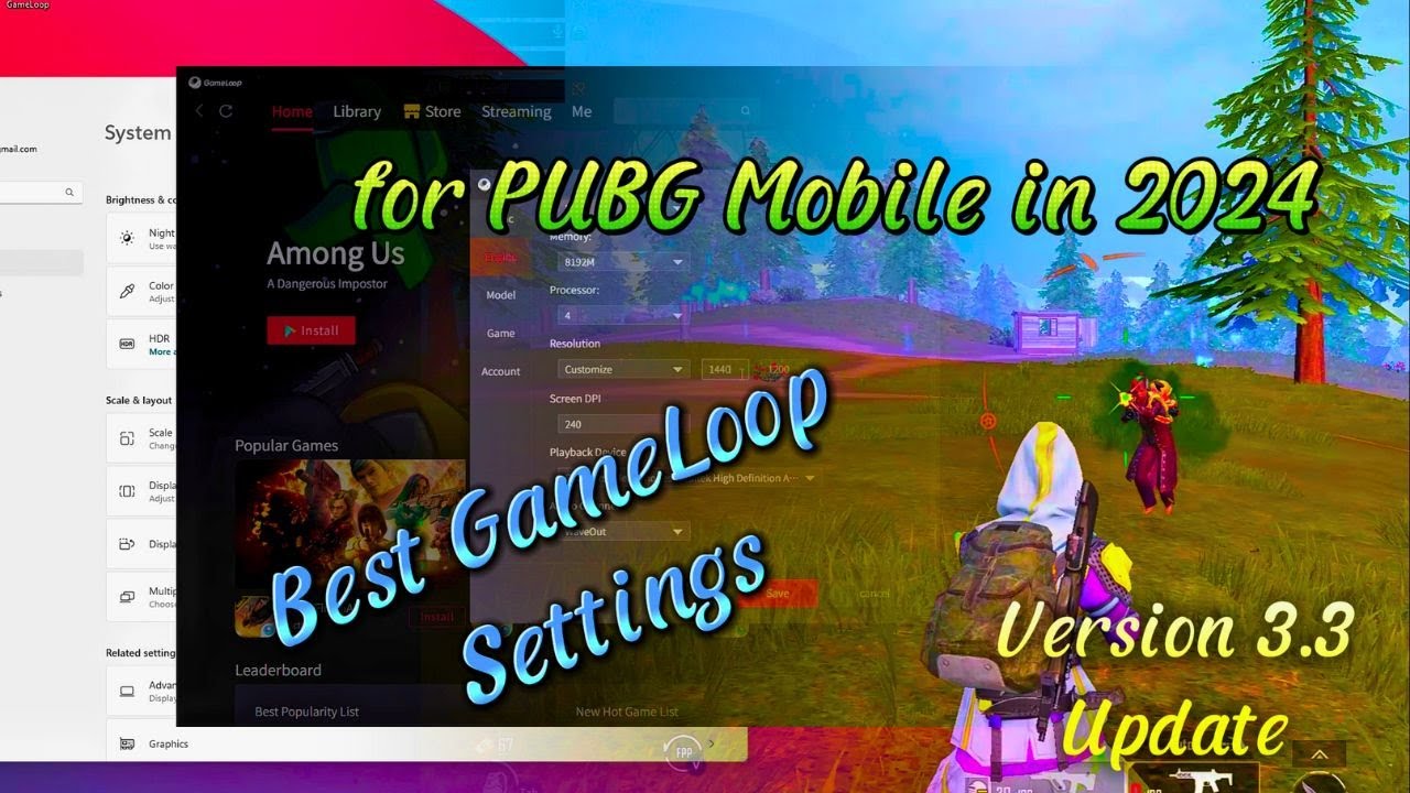 Best GameLoop Settings for PUBG Mobile in 2024 - YouTube