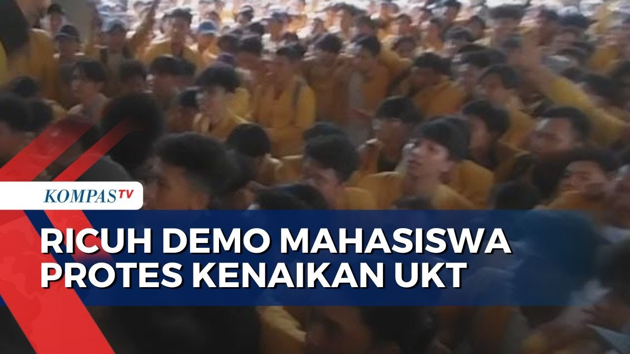 Demo Mahasiswa Protes Kenaikan UKT di Unsoed Berlangsung Ricuh! - YouTube