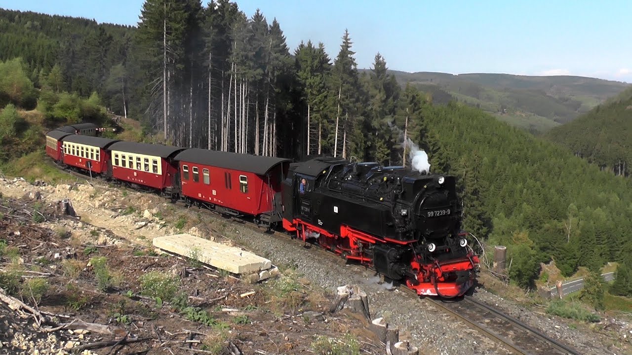 Harzquerbahn-Impressionen | Rund um Wernigerode - YouTube