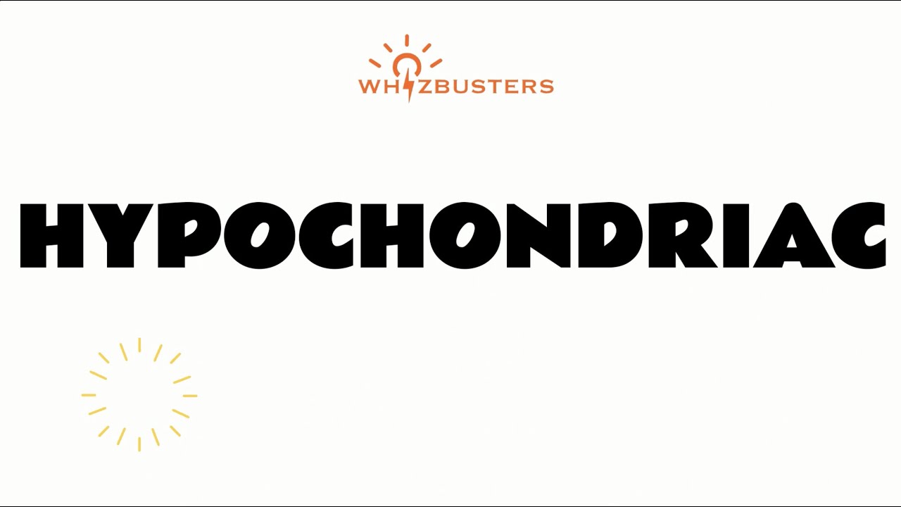 HYPOCHONDRIAC (noun) Meaning, Pronunciation and Examples in Sentences ...